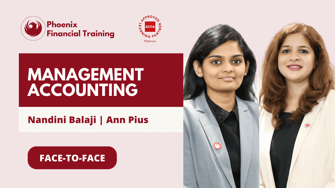 (MA) Management Accounting - Face to Face 2025